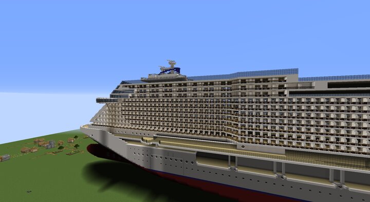 MSC Seashore 地中海 海濱號 Minecraft Map