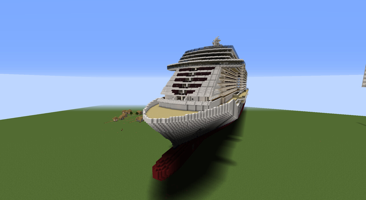 MSC Seashore 地中海 海濱號 Minecraft Map