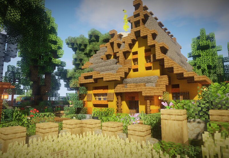 A small farm house Minecraft Map