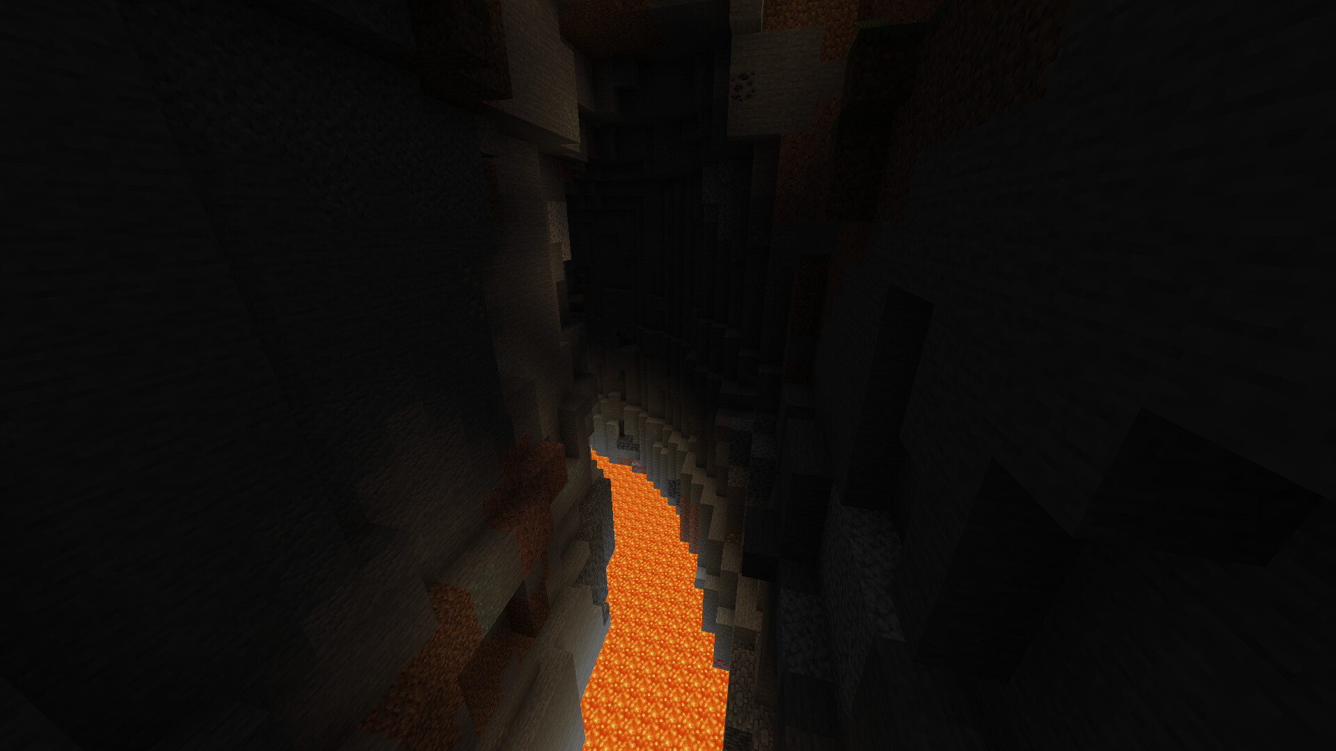 Cave World Survival / Выживание в мире Пещер! Minecraft Map