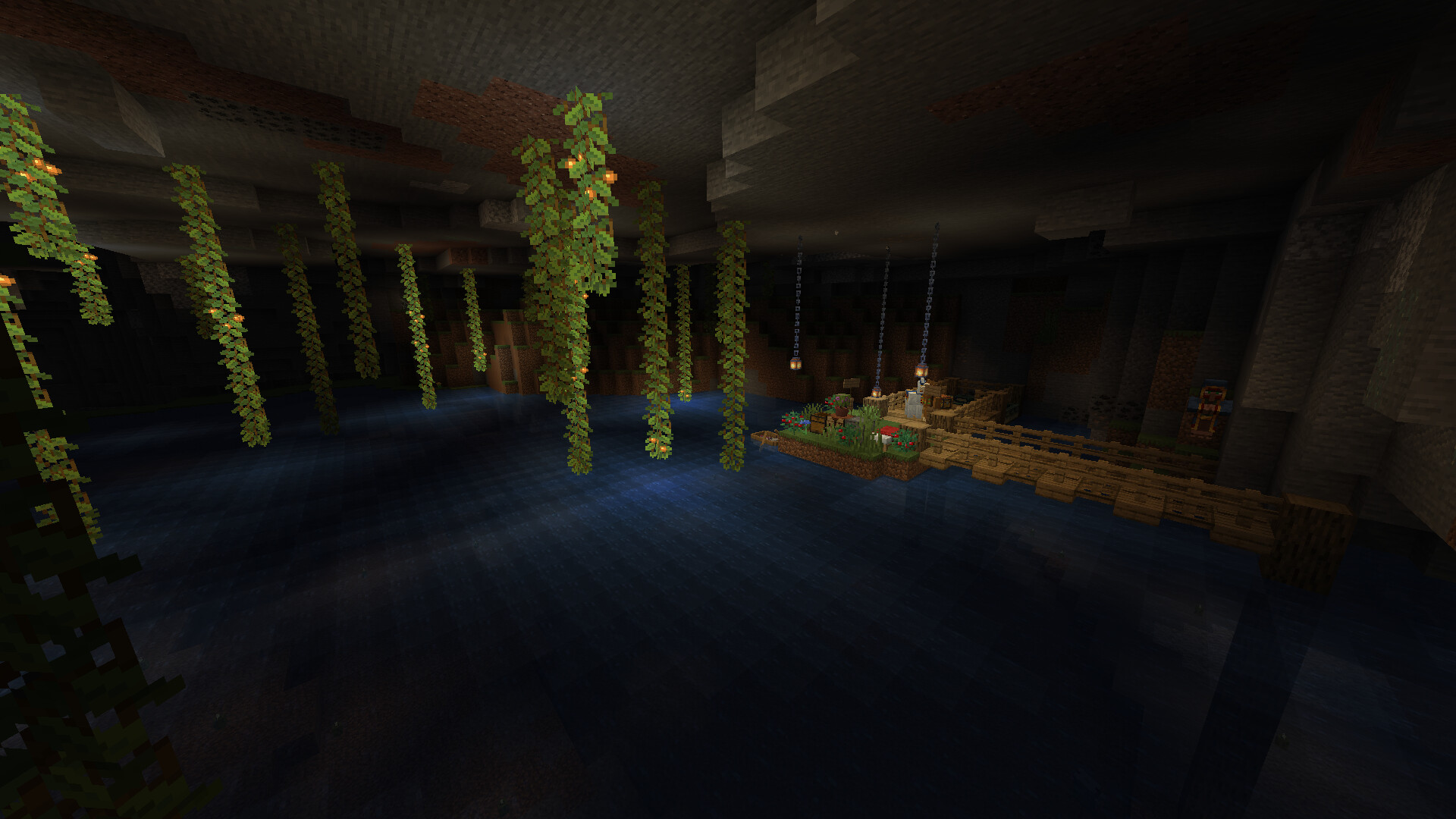 Cave World Survival / Выживание в мире Пещер! Minecraft Map