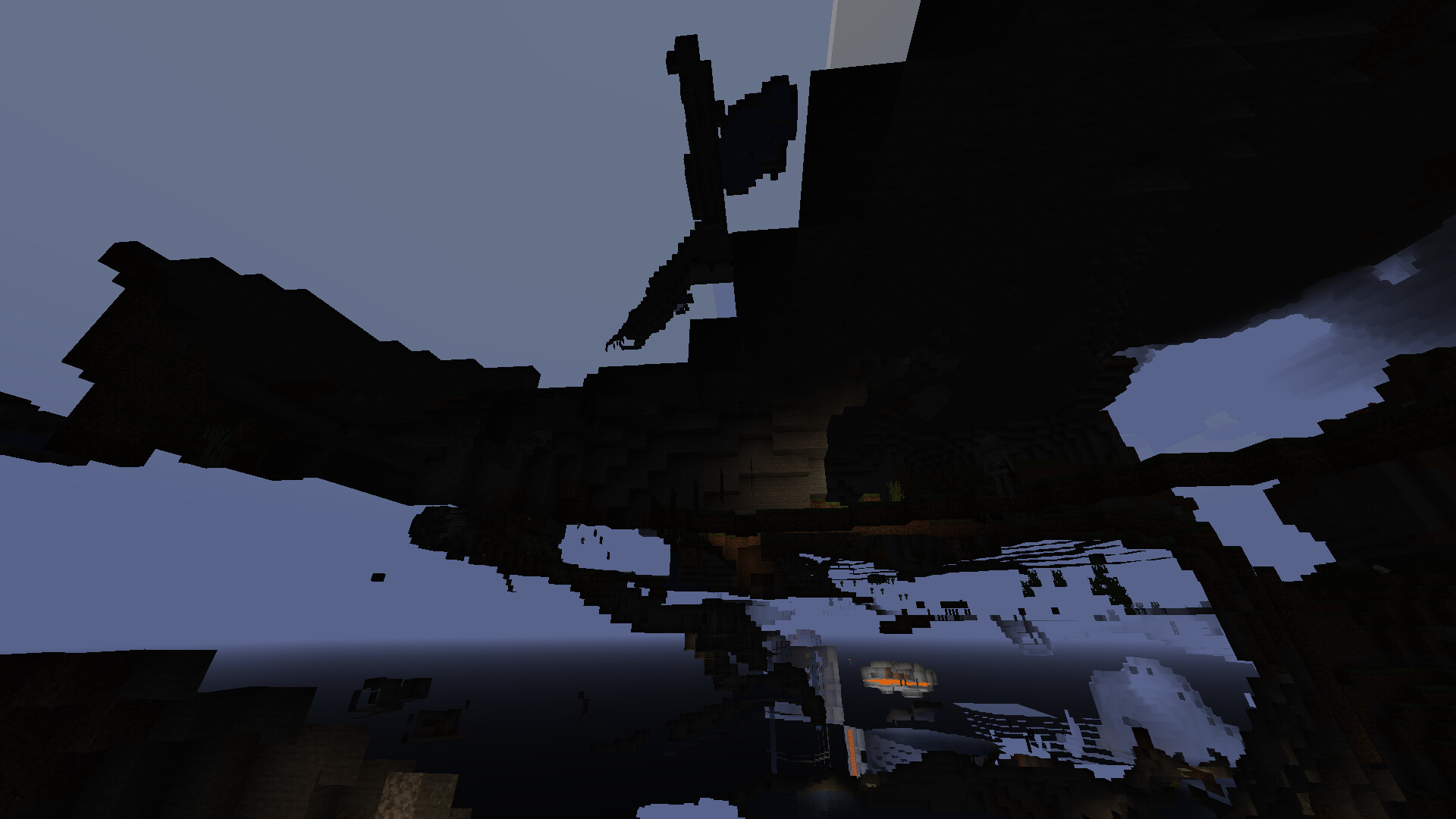 Cave World Survival / Выживание в мире Пещер! Minecraft Map