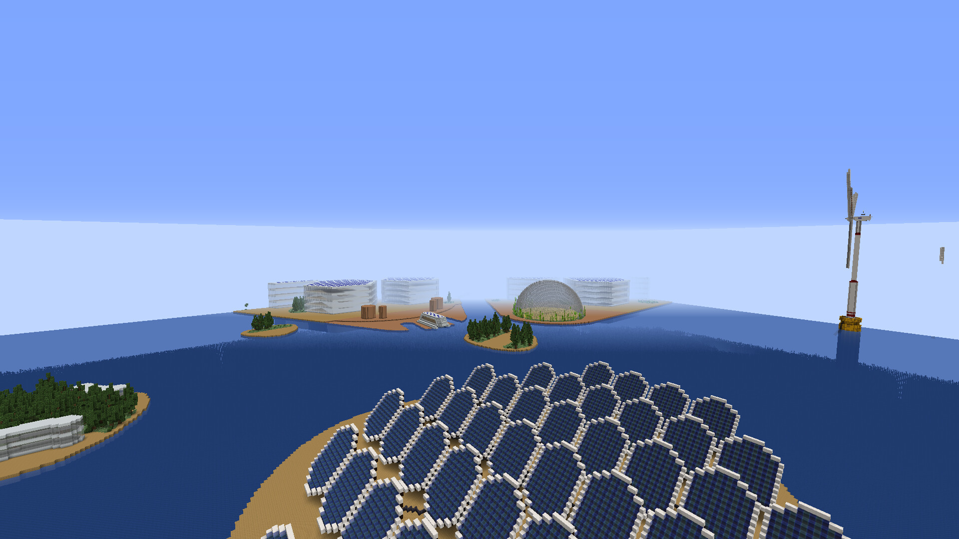 Oceanix City (NVIDIA Community Event Entry) Minecraft Map