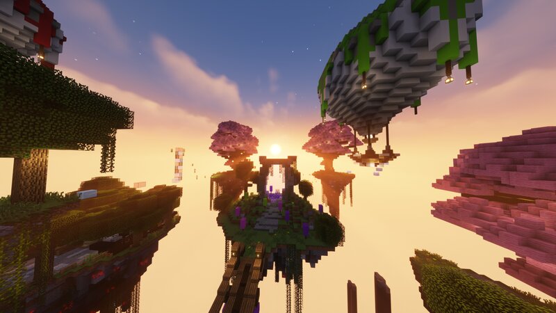 Skyblock Spawn! ( 1.17, Litematic and World Download ) Minecraft Map