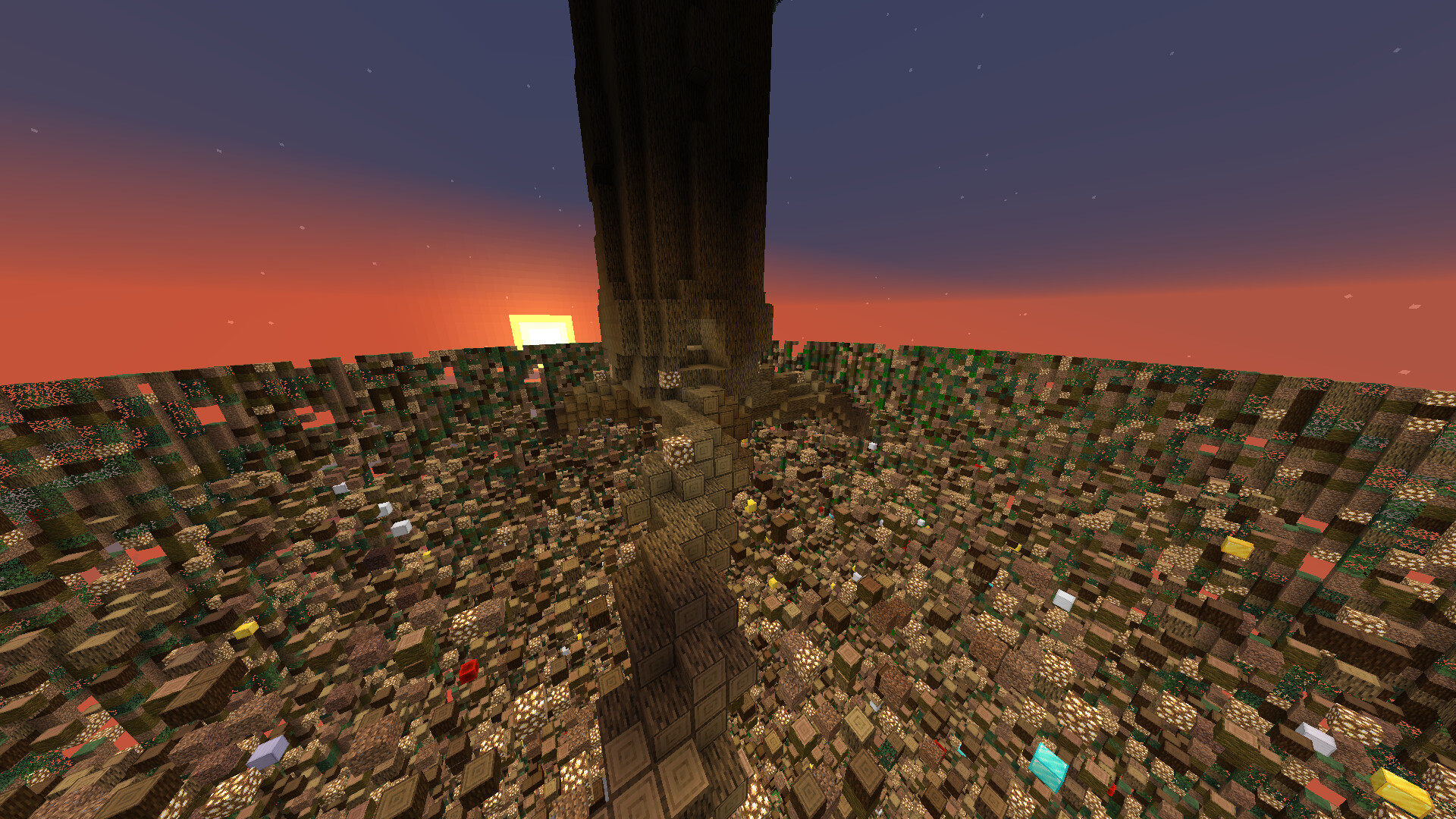 GetDown/JumpDown map Trees Minecraft Map