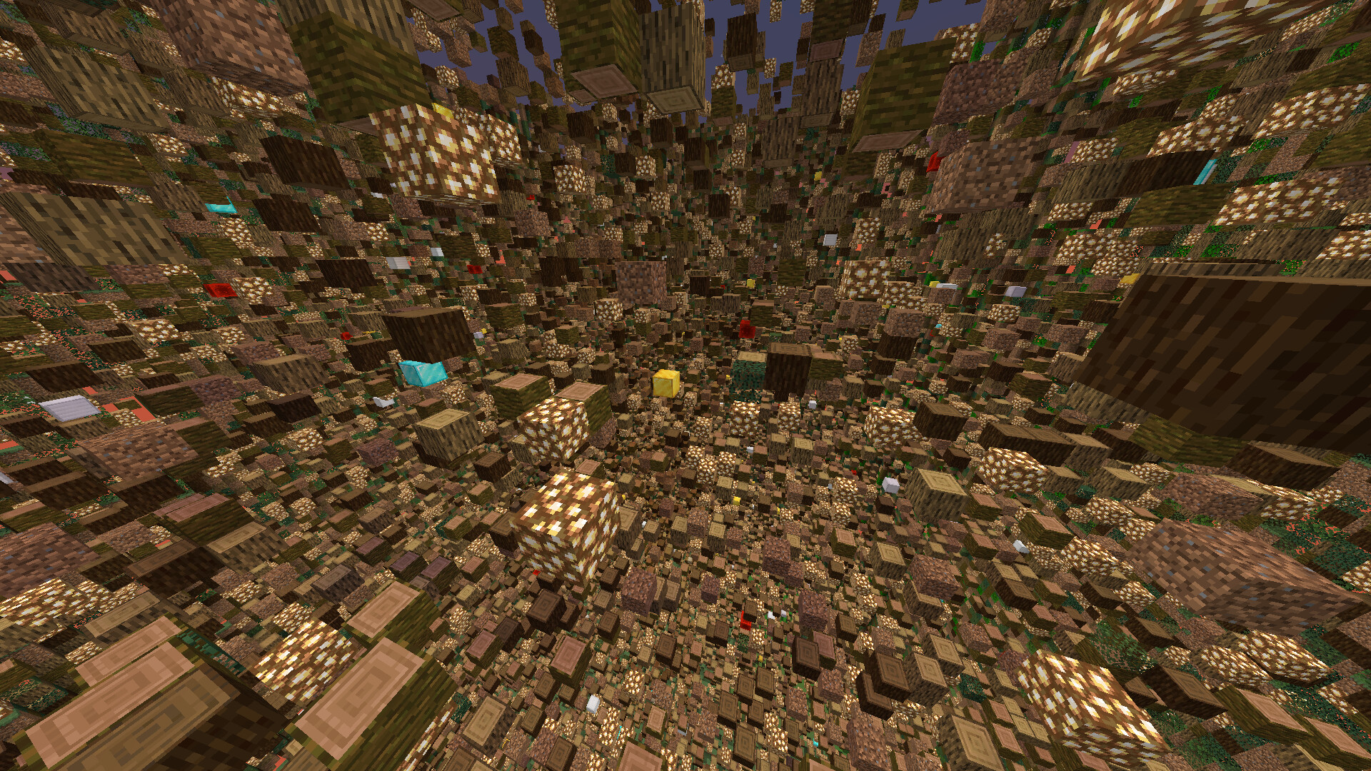 GetDown/JumpDown map Trees Minecraft Map