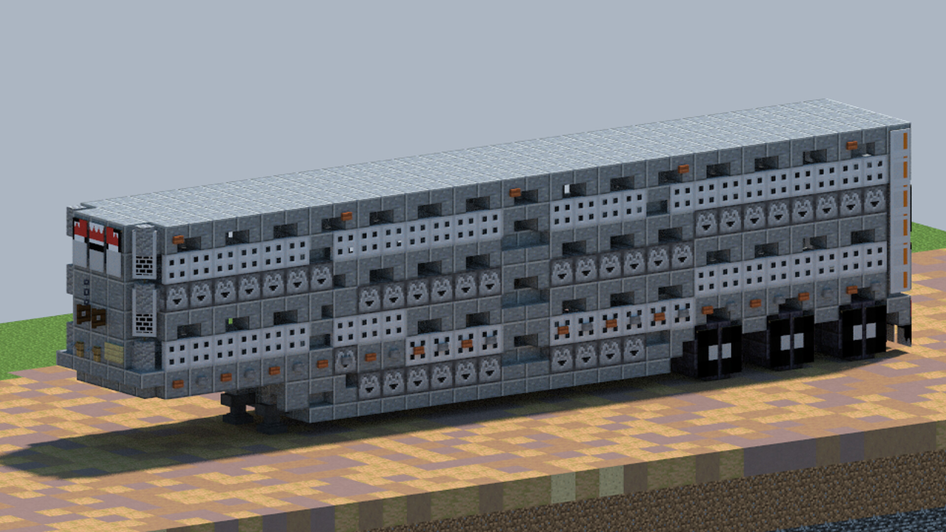 Wilson Silverstar, Livestock trailer [With Download] Minecraft Map