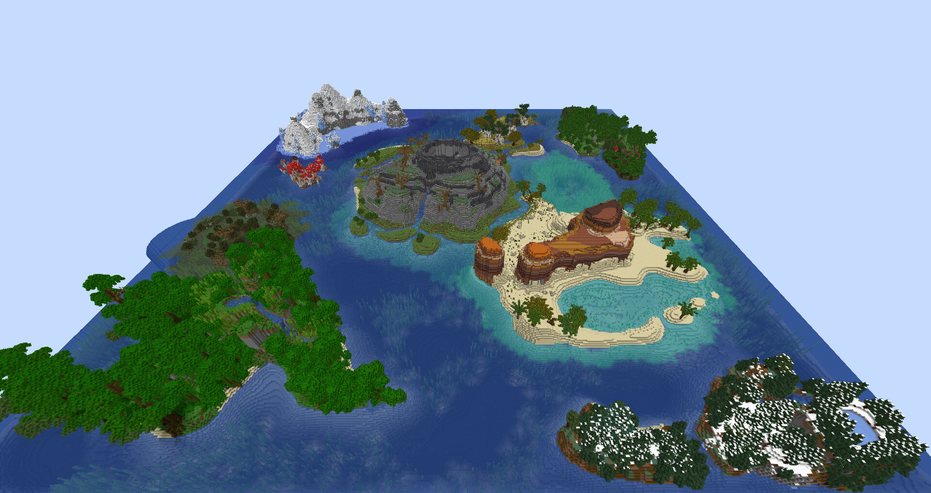 1.18 Microworld Minecraft Map