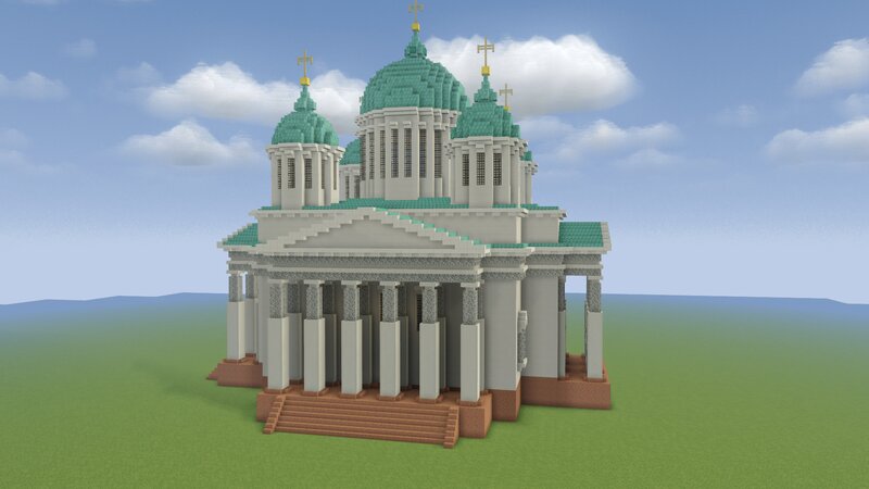 Russian Orthodox Cathedral Minecraft Map