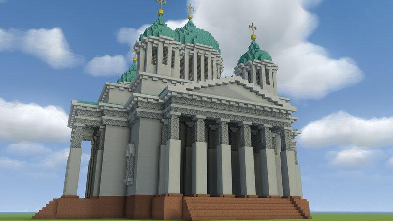 Russian Orthodox Cathedral Minecraft Map