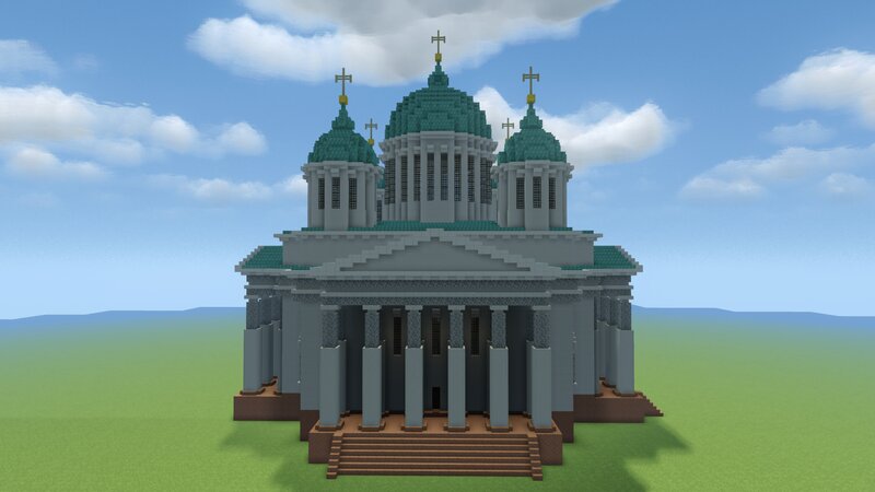 Russian Orthodox Cathedral Minecraft Map
