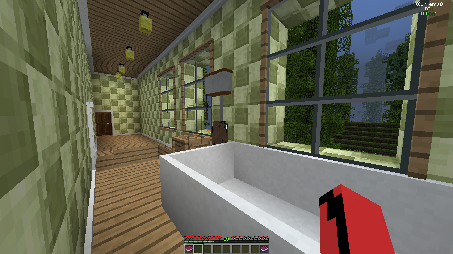 Hello Neighbor Alpha 1 in Forest Remake Second Floor Update Minecraft Map