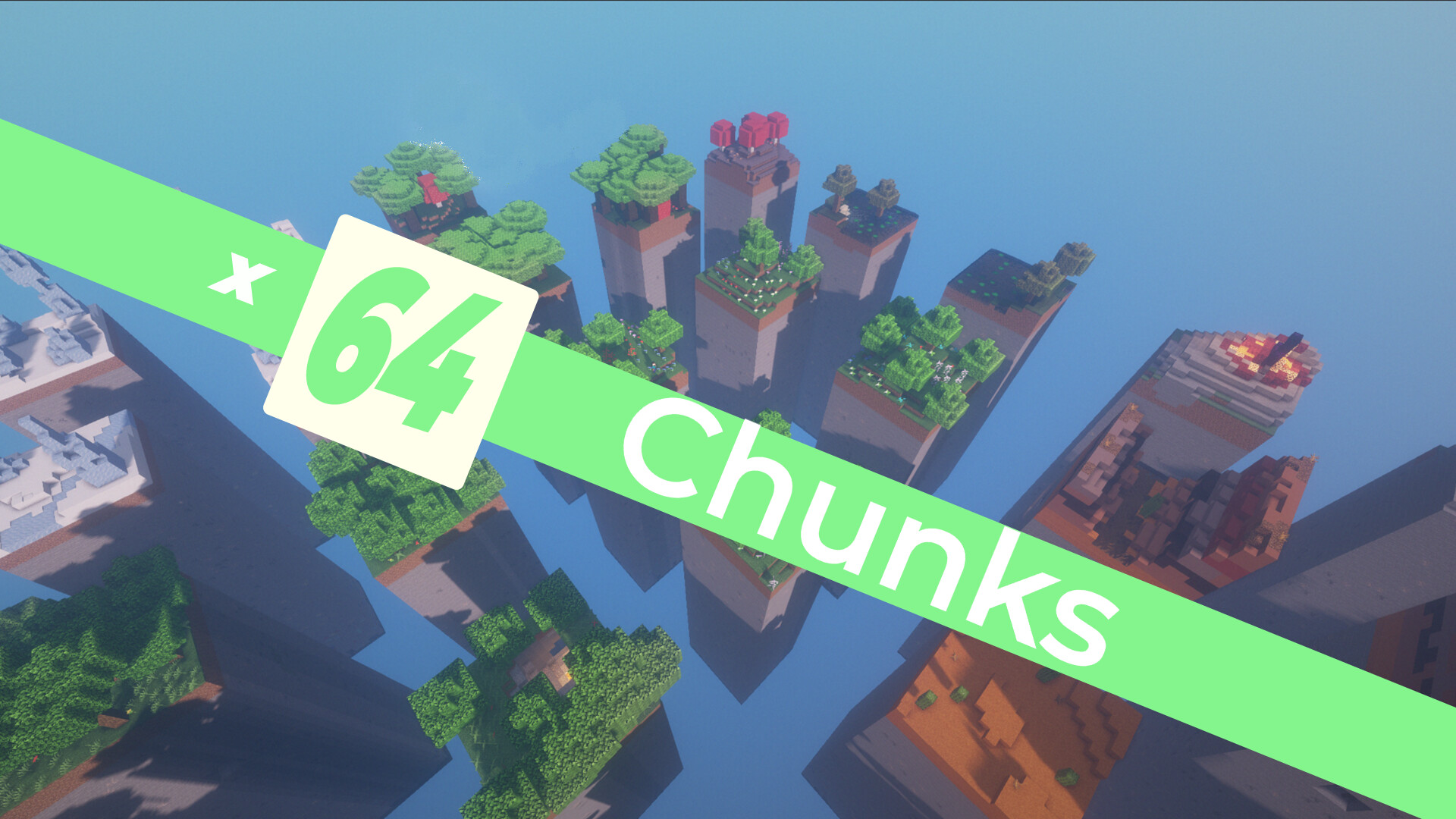 64 chunks. Survival map [1.16.5] Minecraft Map