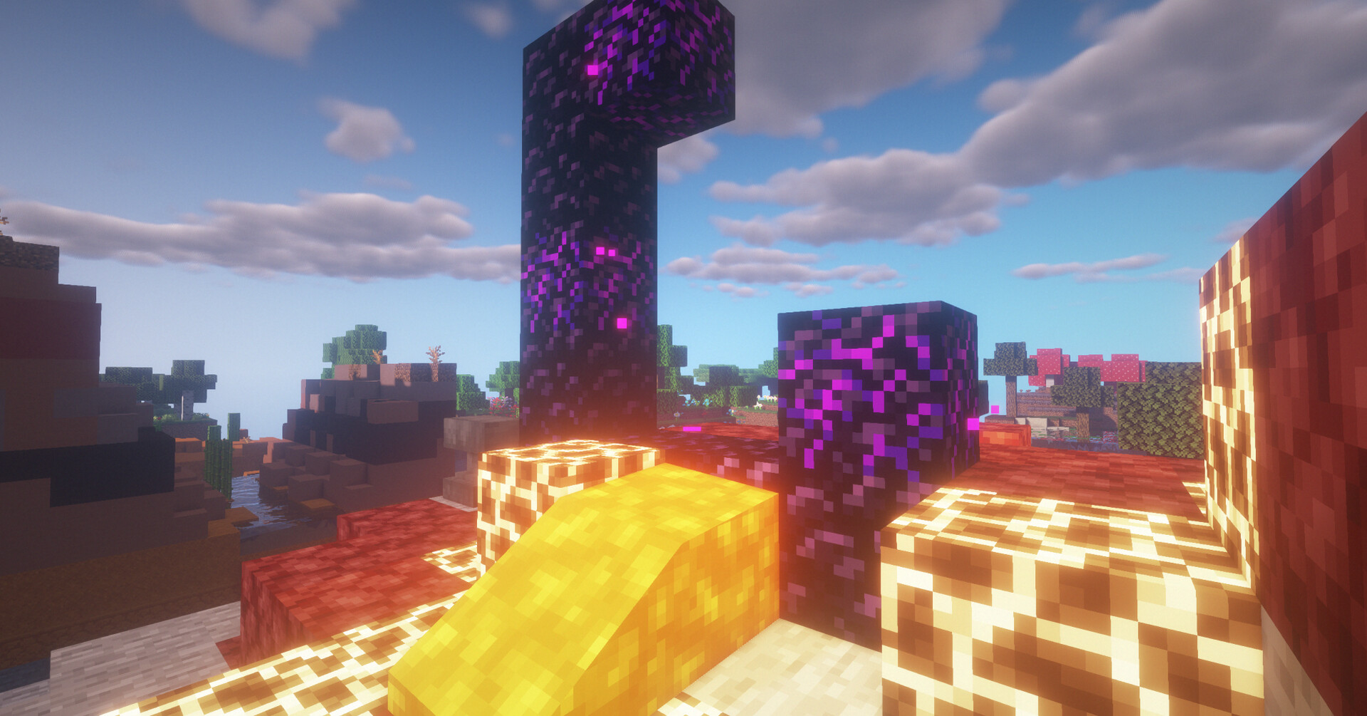 64 chunks. Survival map [1.16.5] Minecraft Map