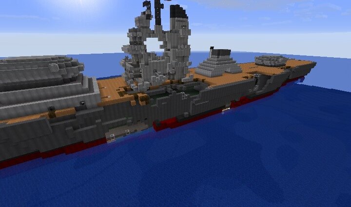 Mjolnir Class Battlecruiser (Block II) Navycraft/movecraft warship ...