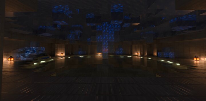 Magma and Ice Temple Minecraft Map