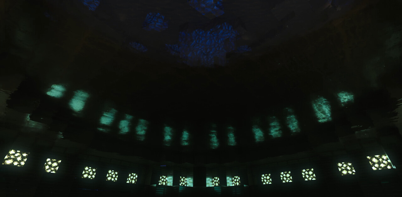 Magma and Ice Temple Minecraft Map