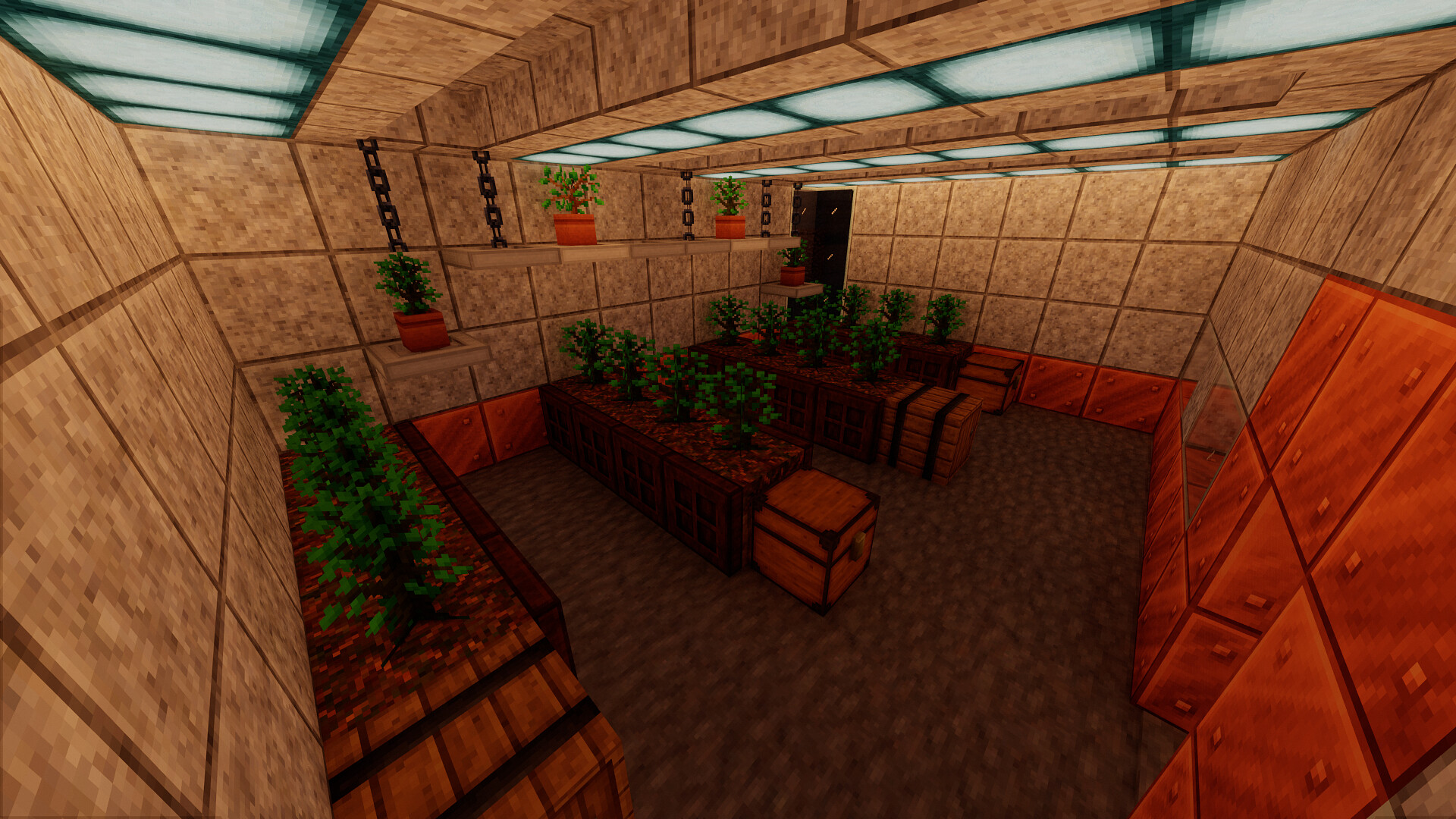 Underground Weed Farm Minecraft Map