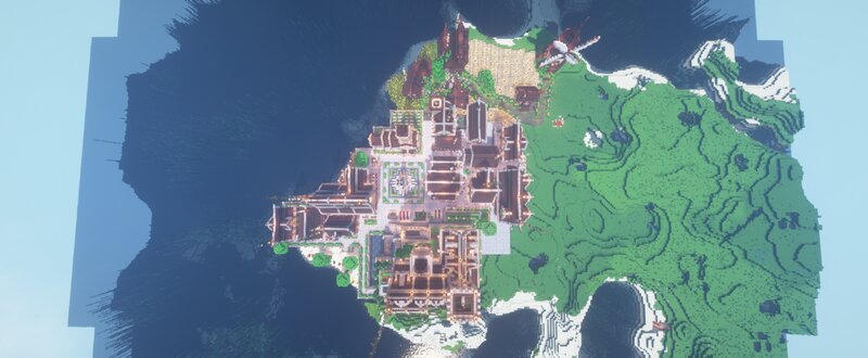 Medieval Town [1.16.3] Minecraft Map