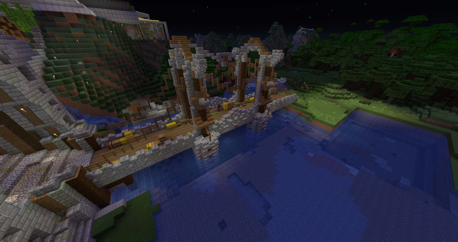 Medieval Bridge Minecraft Map