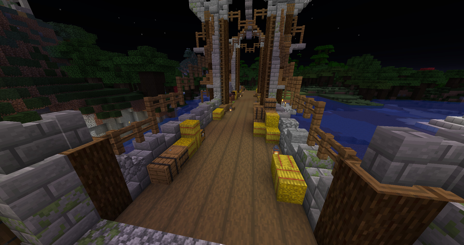 Medieval Bridge Minecraft Map