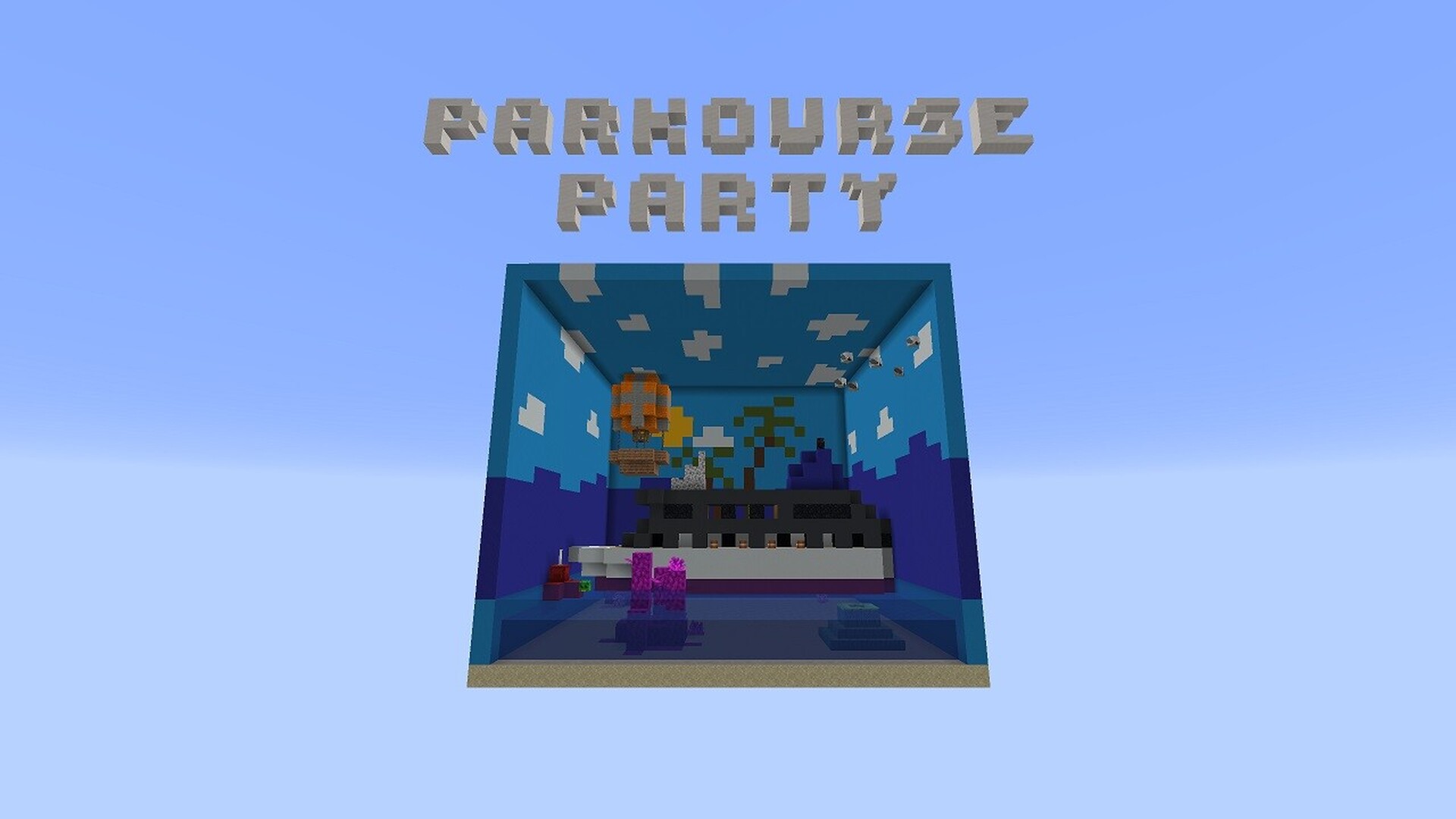 Parkourse Party Minecraft Map