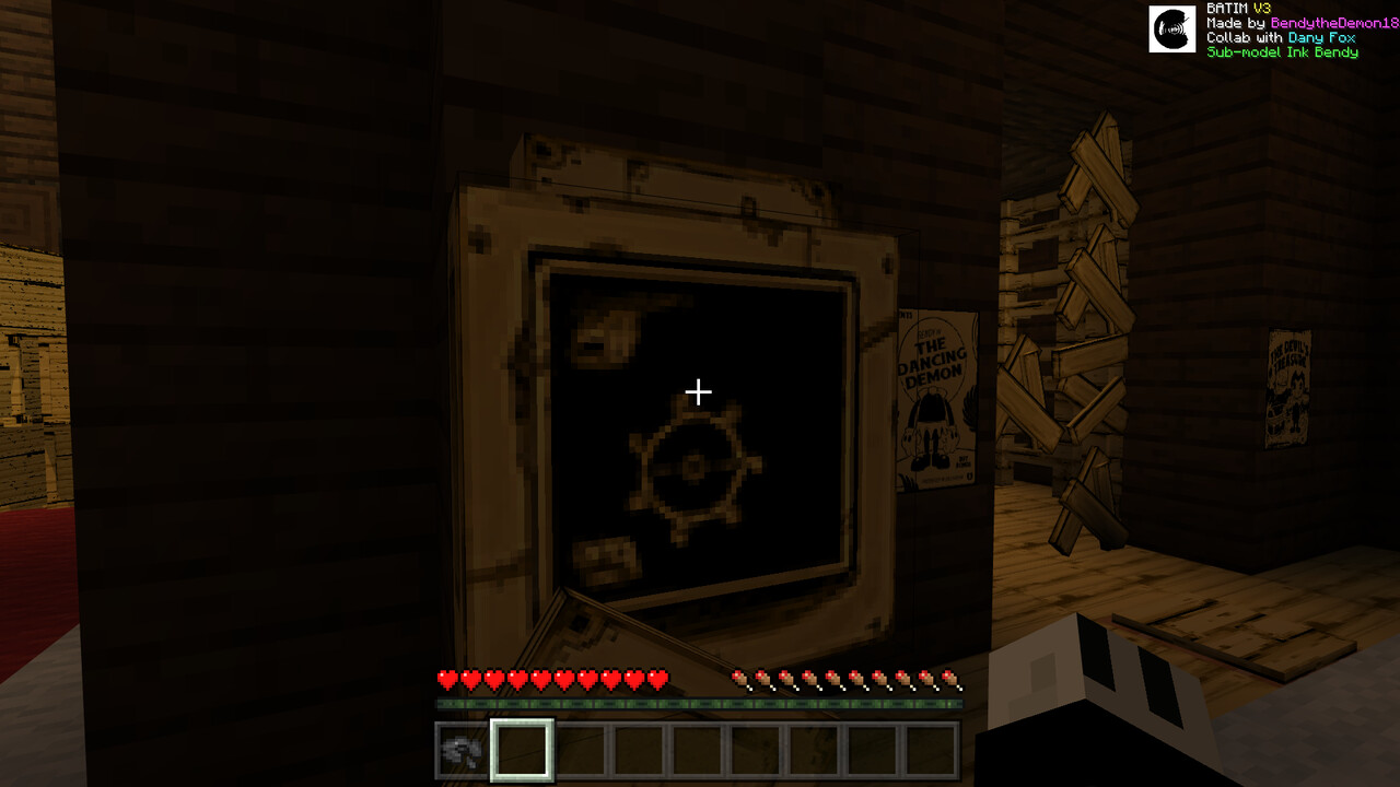 Bendy And The Dark Mansion Minecraft Map