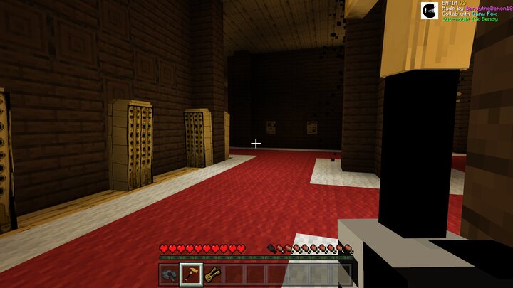 Bendy And The Dark Mansion Minecraft Map