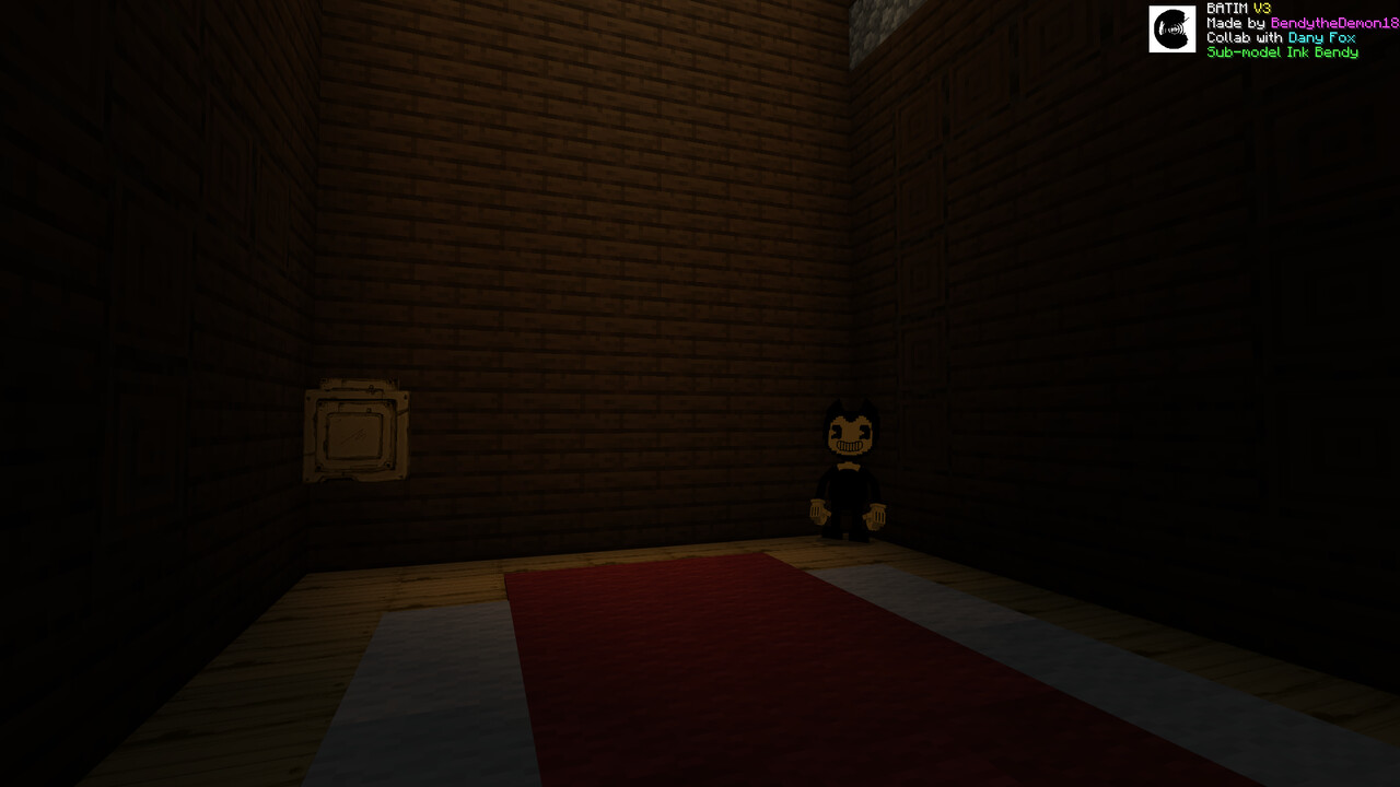 Bendy And The Dark Mansion Minecraft Map