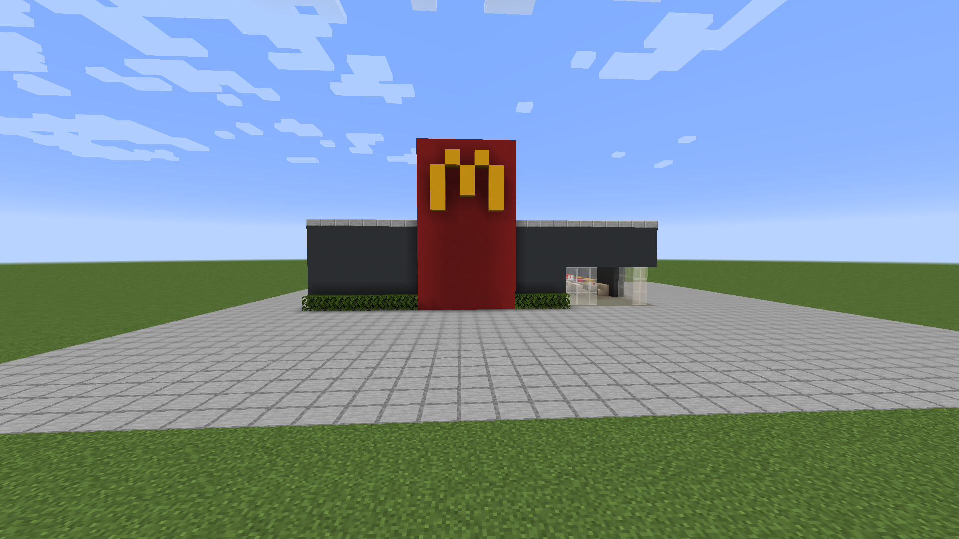 Modern McDonald's w/ Drive Thru 1.16+ Minecraft Map
