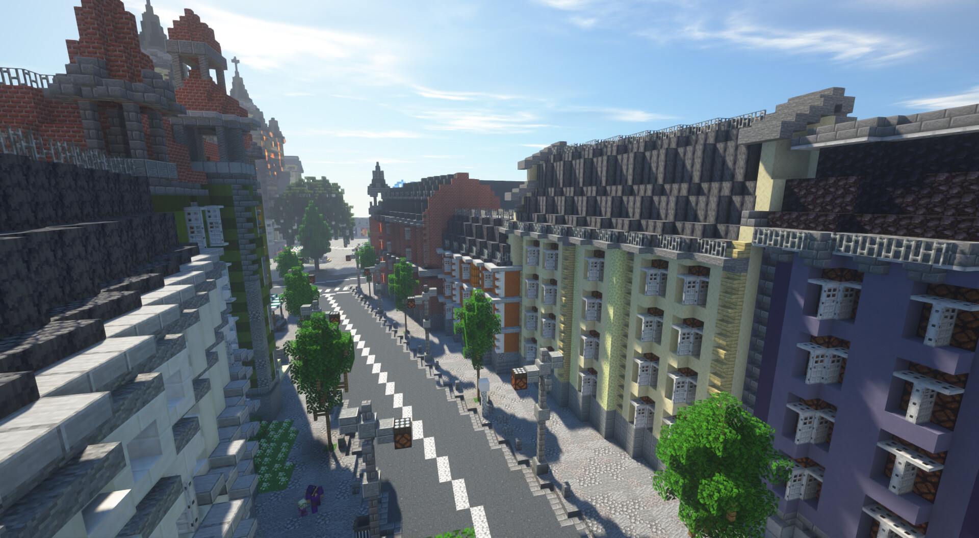Pixel Empire - Old European City [1.16] Minecraft Map