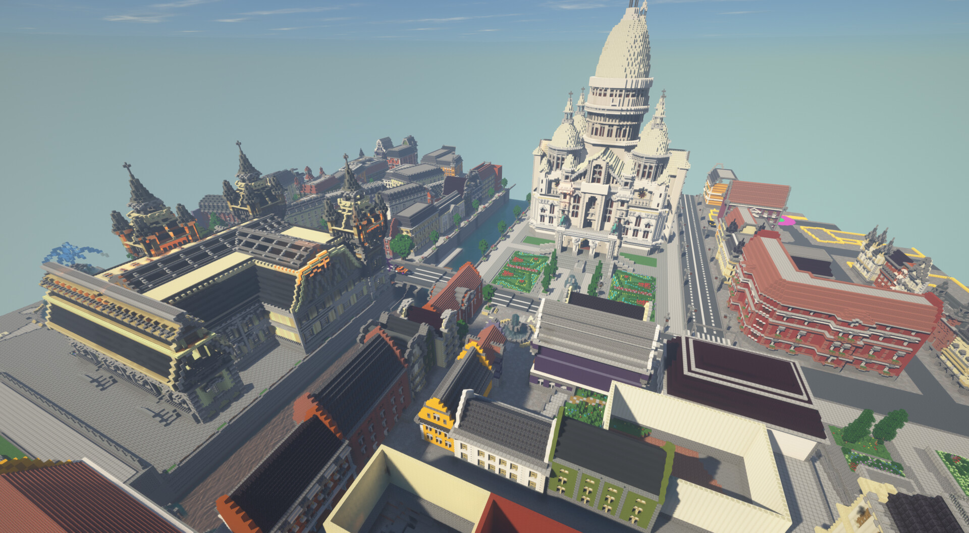 Pixel Empire - Old European City [1.16] Minecraft Map