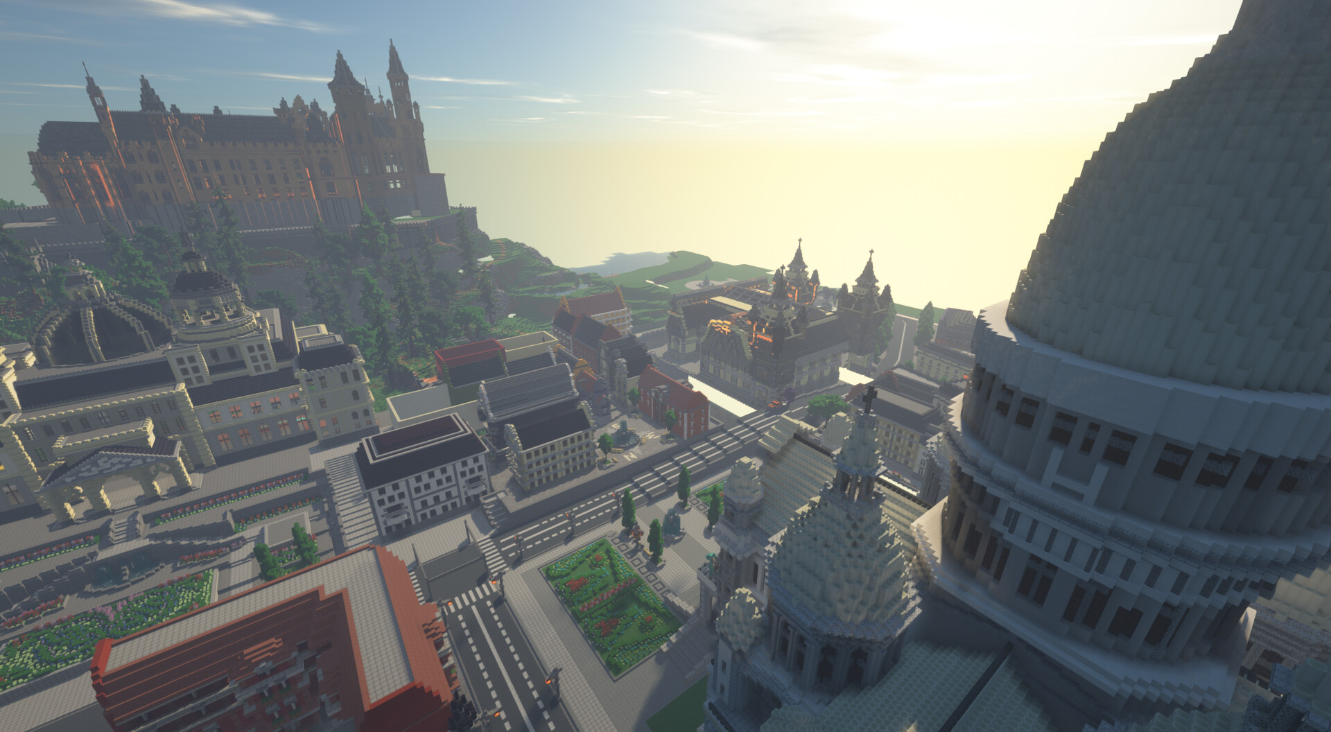 Pixel Empire - Old European City [1.16] Minecraft Map