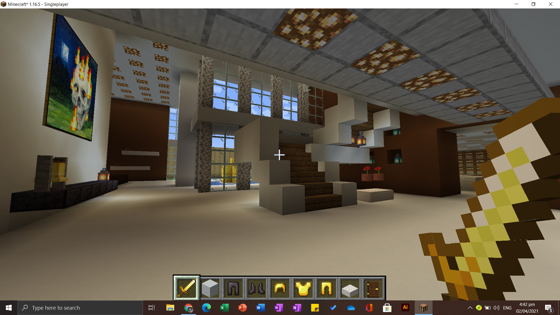 modern la hotel resort style house/mansion Minecraft Map