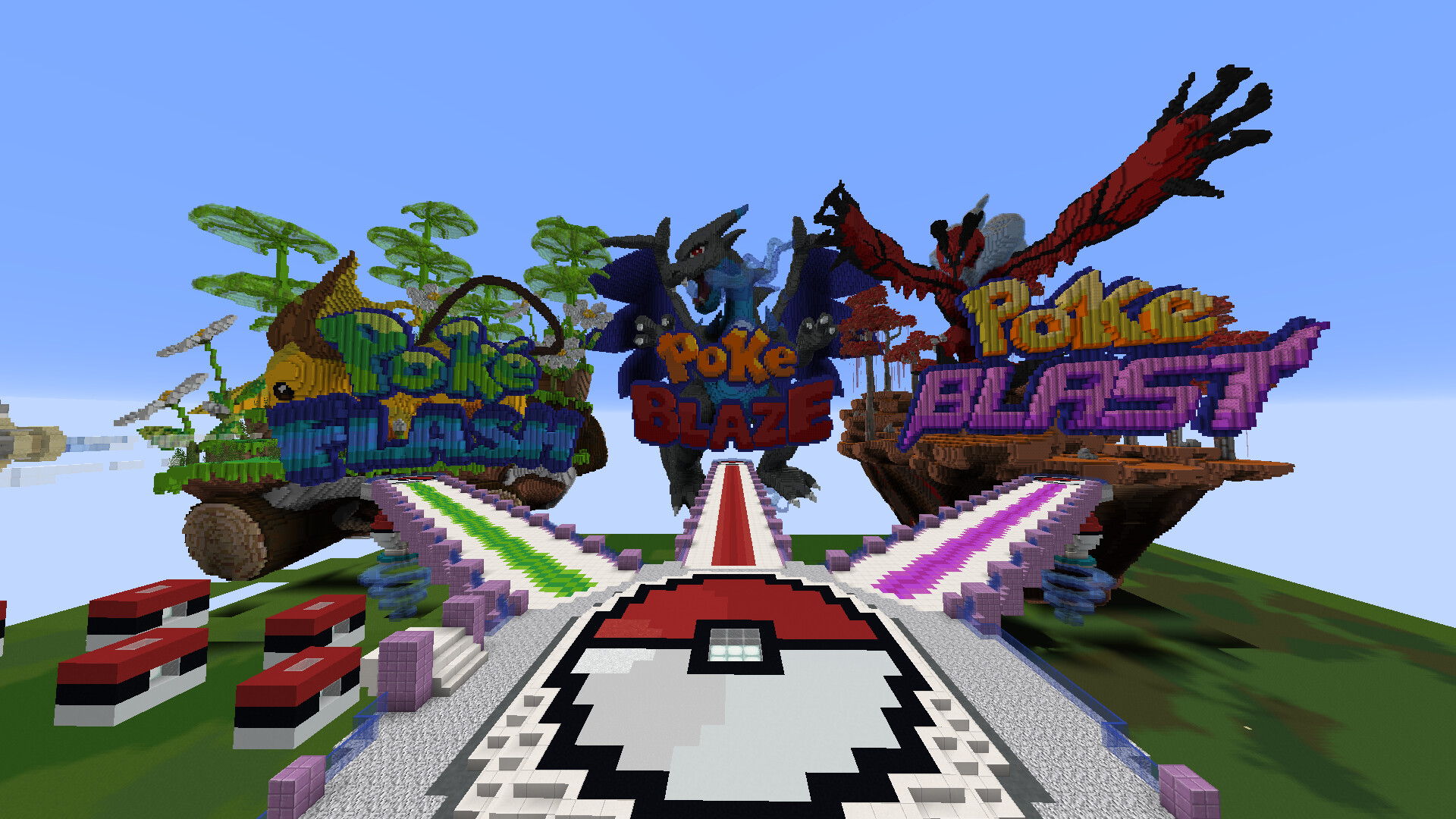 Pixelmon Hub Minecraft Map
