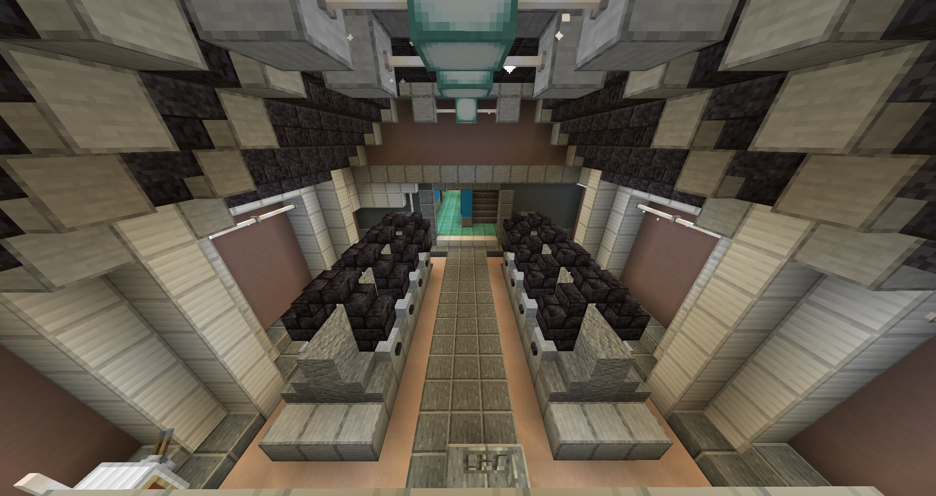 The Among Us Airship Minecraft Map