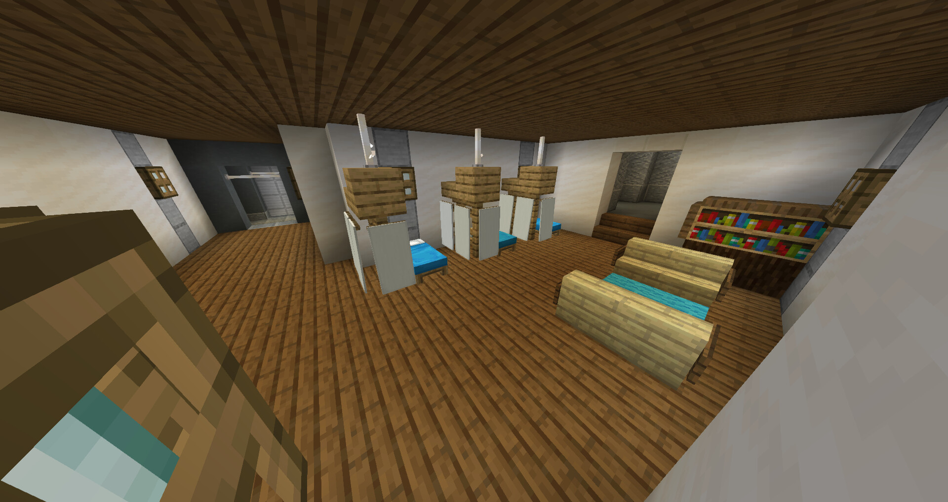 The Among Us Airship Minecraft Map