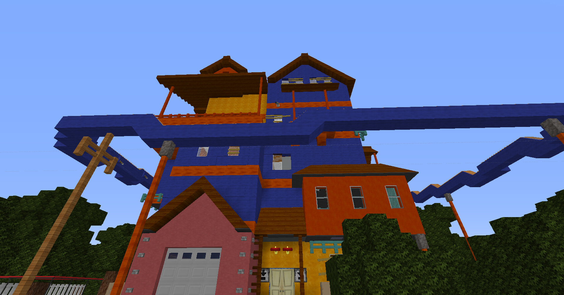 Hello Neighbor Minecraft map Minecraft Map