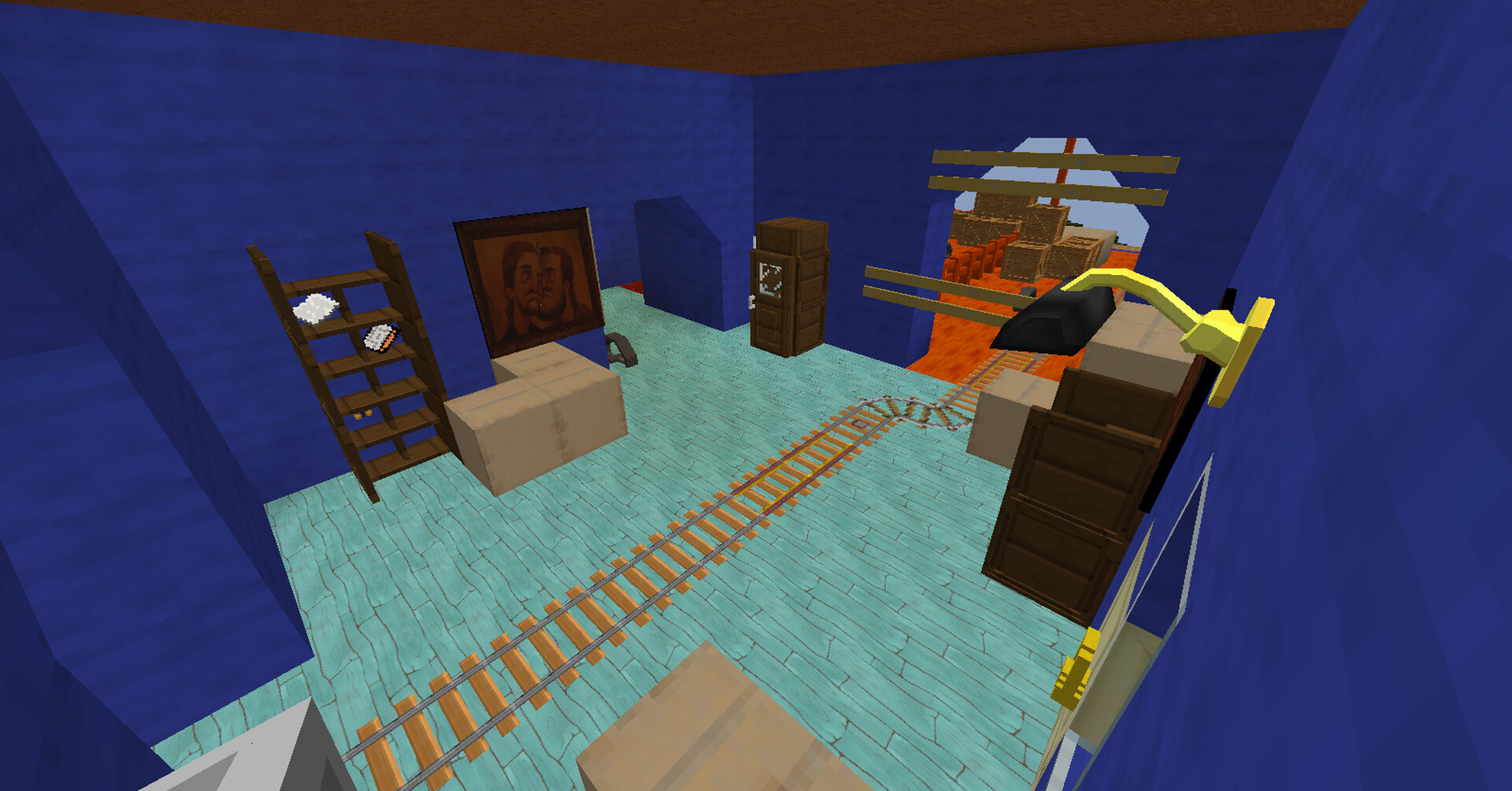 Hello Neighbor Minecraft map Minecraft Map