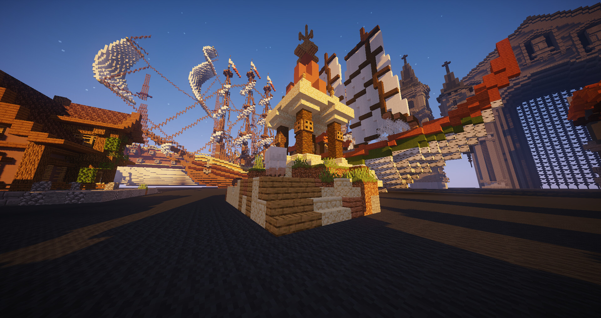 Simple Fantasy Fountain Minecraft Map