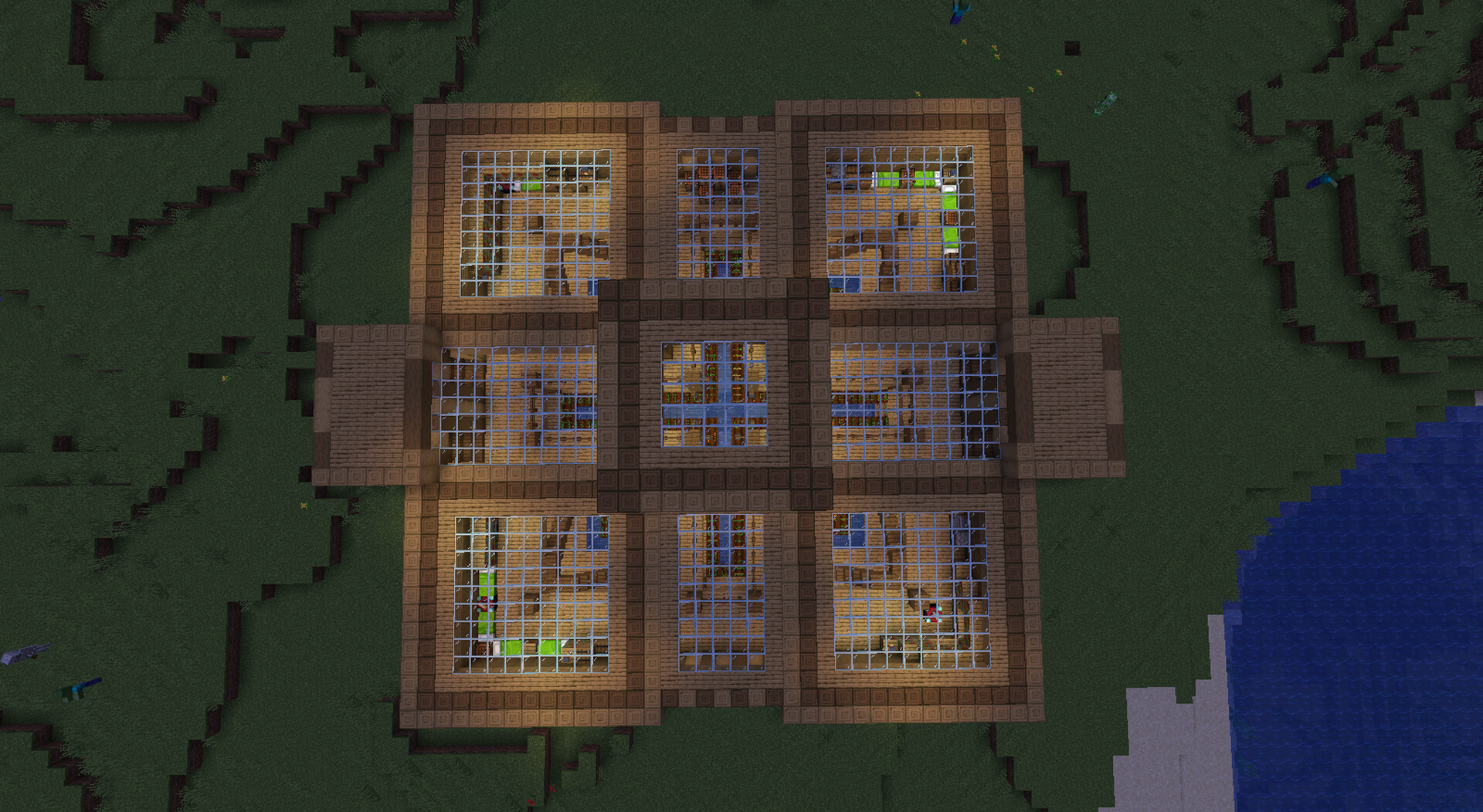 Underground house Minecraft Map