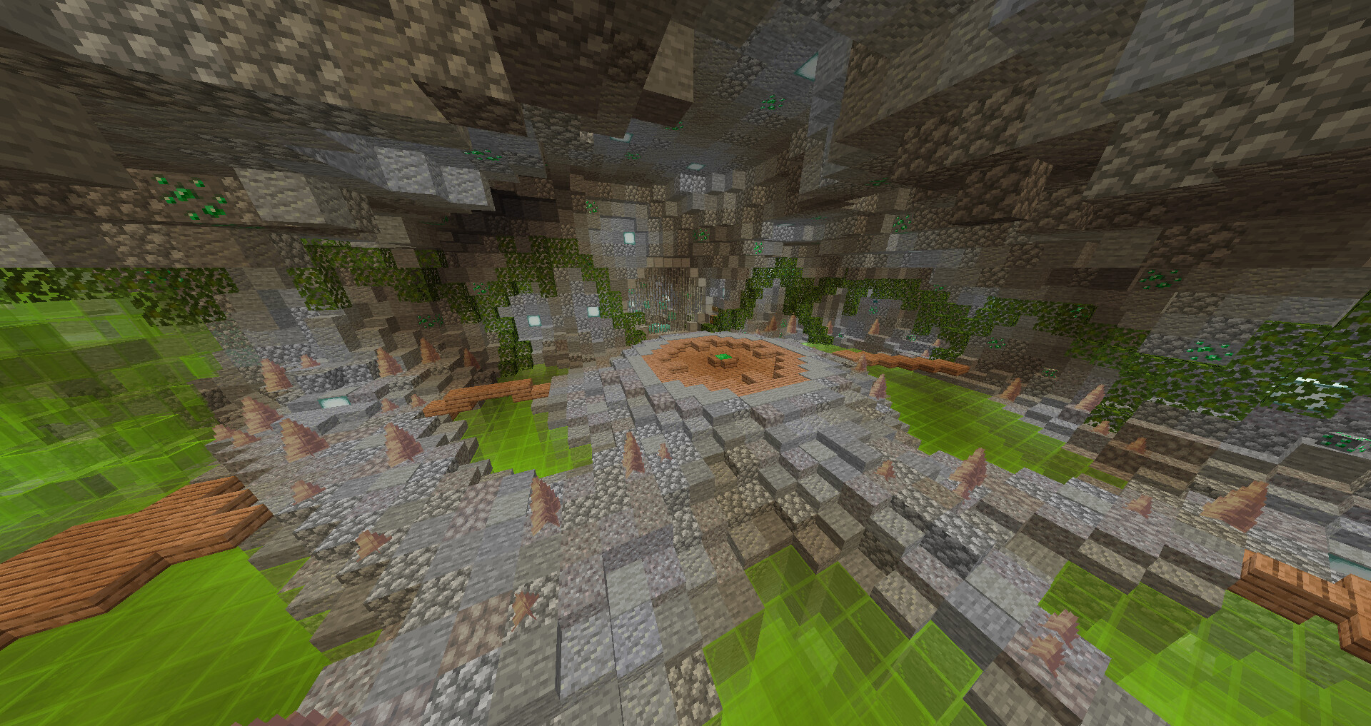 Cave Parkour Minecraft Map