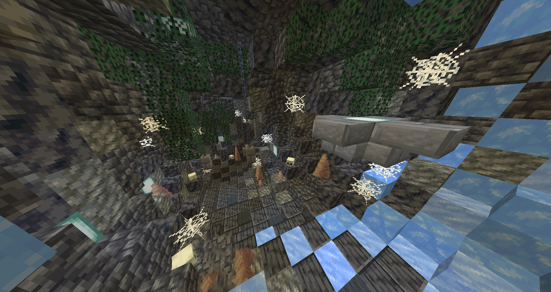 Cave Parkour Minecraft Map