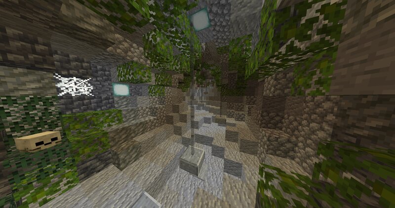 Cave Parkour Minecraft Map