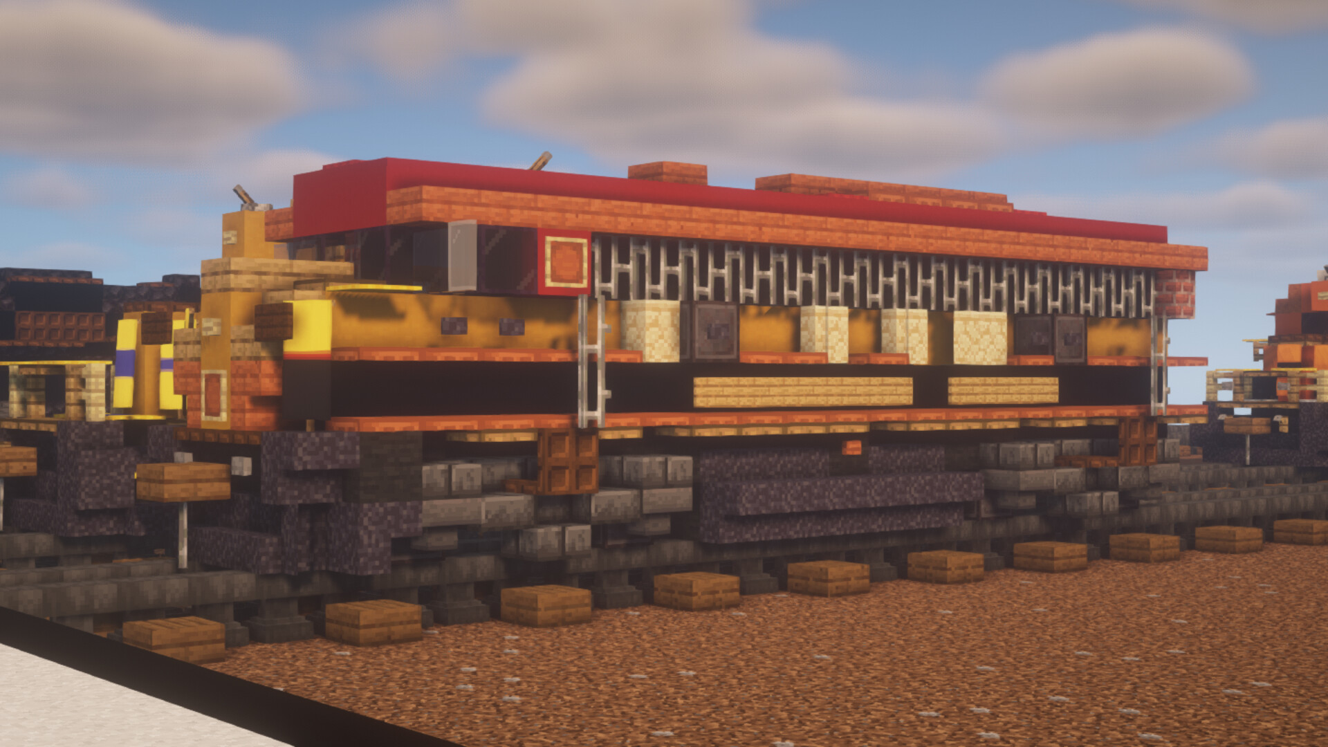 Kansas City Southern - EMD FP9A + F9B Minecraft Map