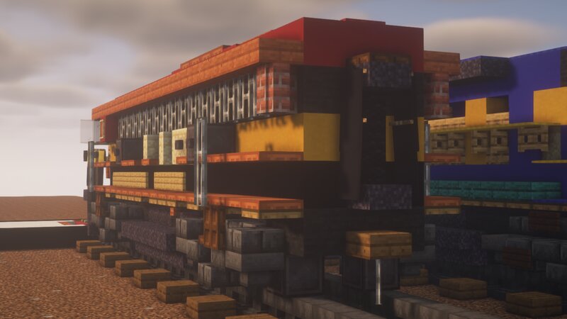 Kansas City Southern - EMD FP9A + F9B Minecraft Map