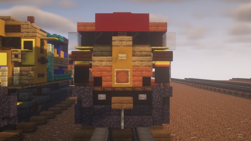 Kansas City Southern - EMD FP9A + F9B Minecraft Map