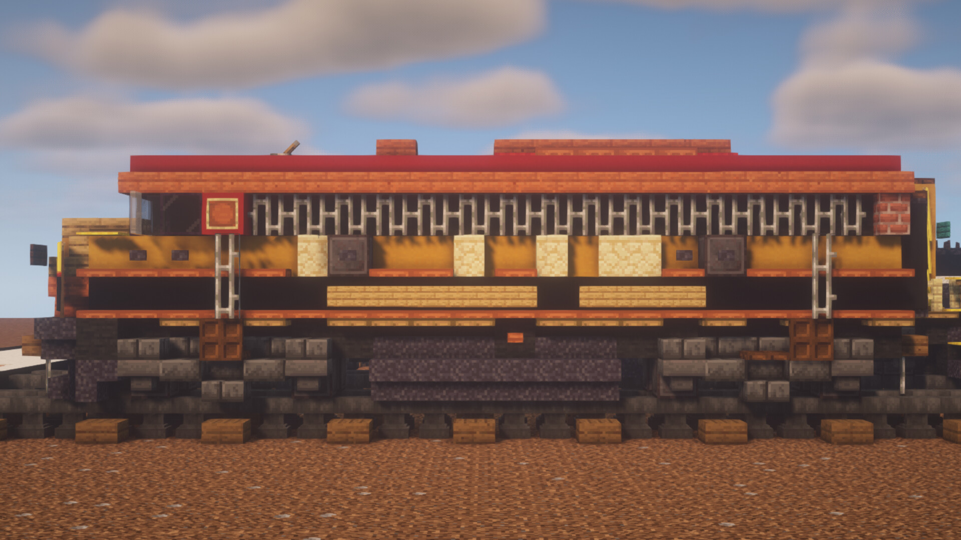 Kansas City Southern - EMD FP9A + F9B Minecraft Map