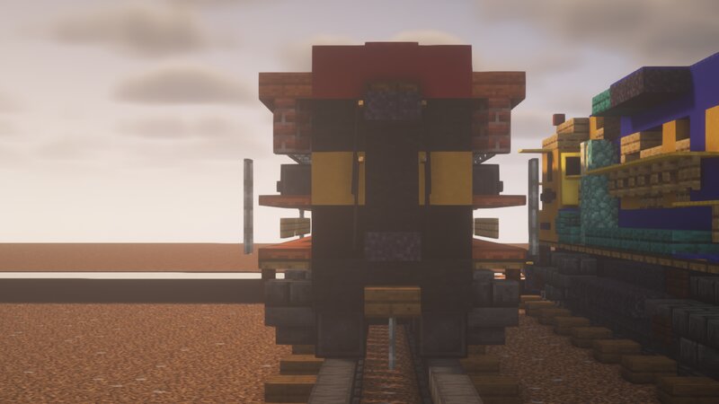 Kansas City Southern - EMD FP9A + F9B Minecraft Map