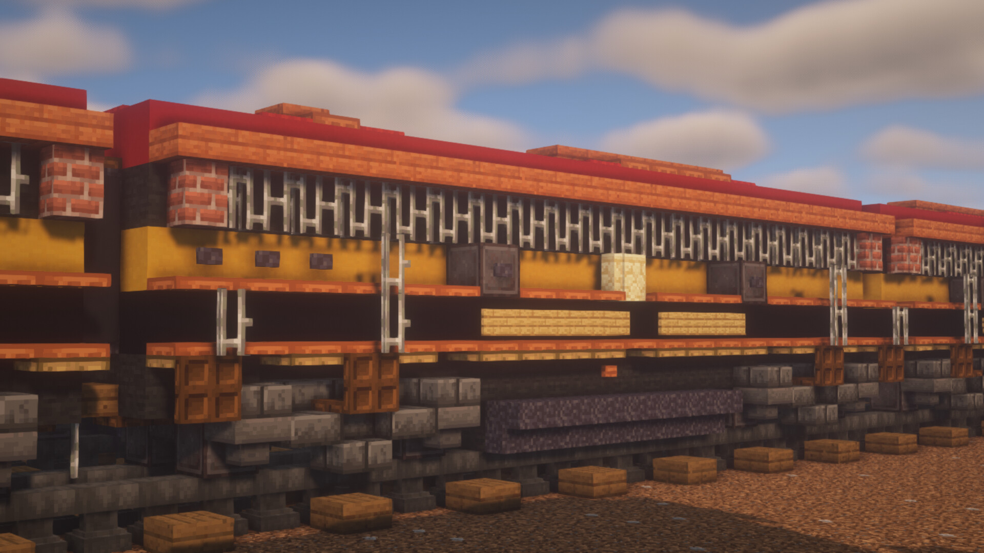 Kansas City Southern - EMD FP9A + F9B Minecraft Map
